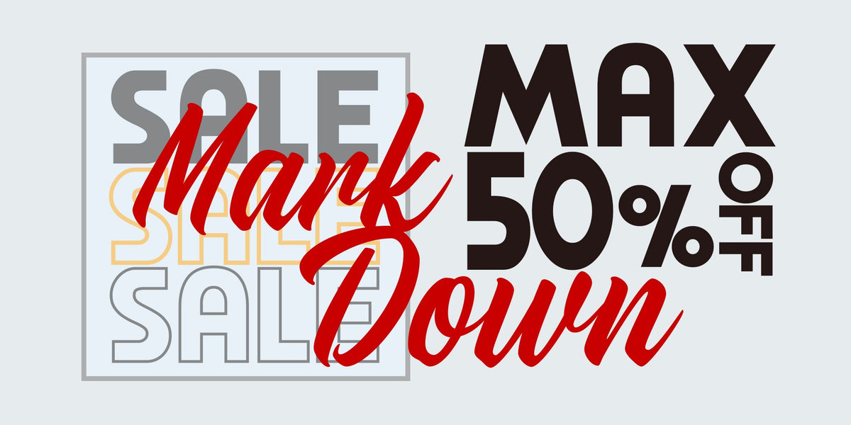 MAX50%OFF！！！マークダウン対象アイテムを追加いたしました – BLUCO. INC